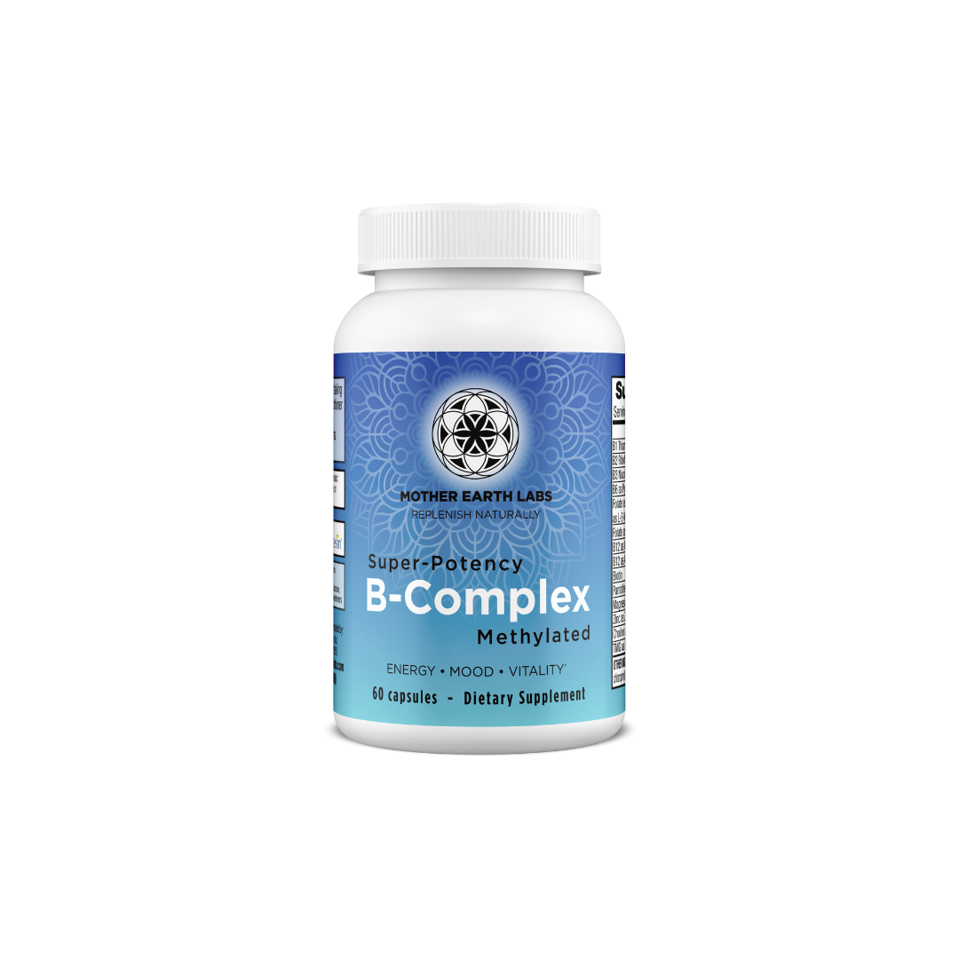 Super Potency B-Complex Capsules | Bioactive Energy Support – Mother ...